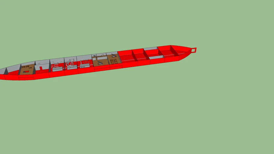 Custom Ship Lower and Orlop Deck | 3D Warehouse