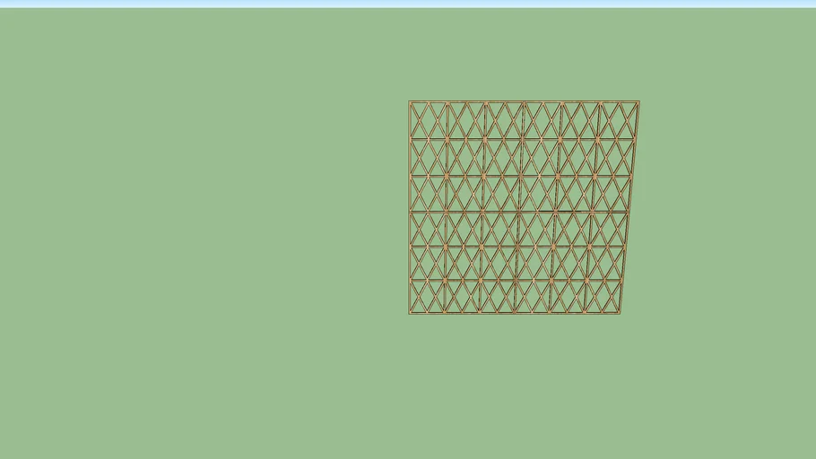 PAINEL VAZADO MADEIRA | 3D Warehouse