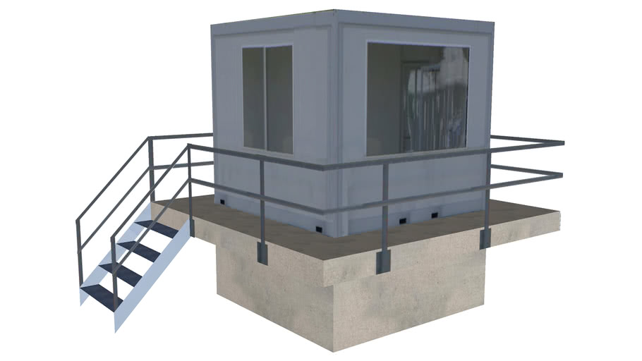 Eton Dorney - Watch Tower | 3D Warehouse