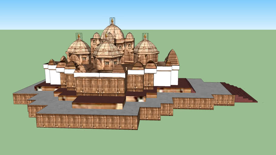 Akshardham_temple | 3D Warehouse