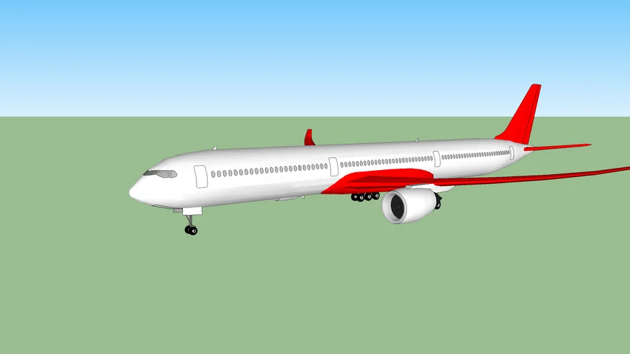 airbus A350-1000 | 3D Warehouse