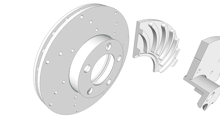 Brake disk | 3D Warehouse