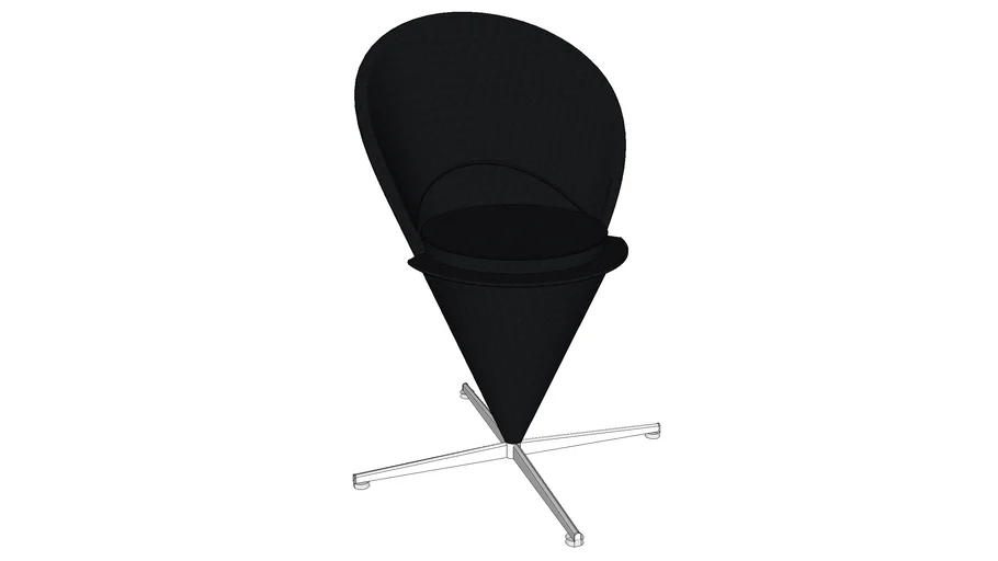 vitra cone chair | 3D Warehouse