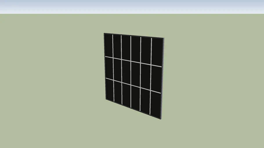 Big Modern Window | 3D Warehouse