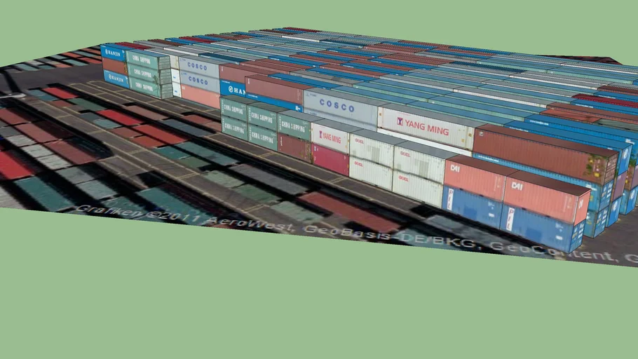 Container, Eurogate | 3D Warehouse