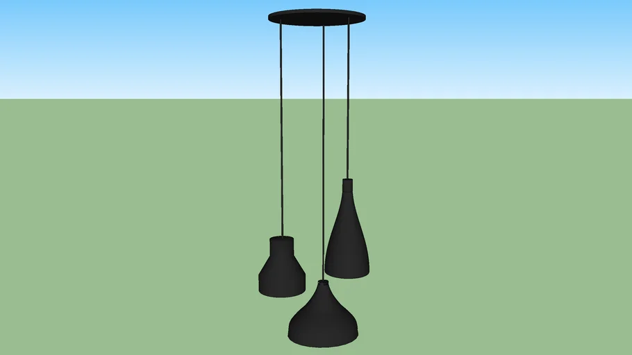 Cluster Pendant | 3D Warehouse