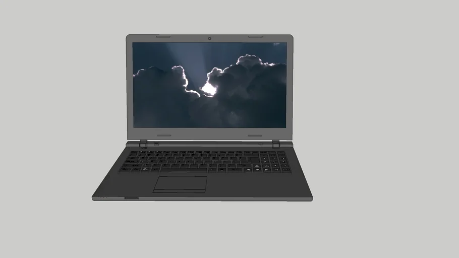 Computer. Notebook.คอมพิวเตร์อ. ຄອມພິວເຕີ | 3D Warehouse