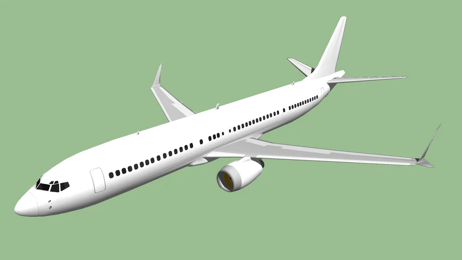 Template - Boeing 737 MAX 9 {3Mb} | 3D Warehouse