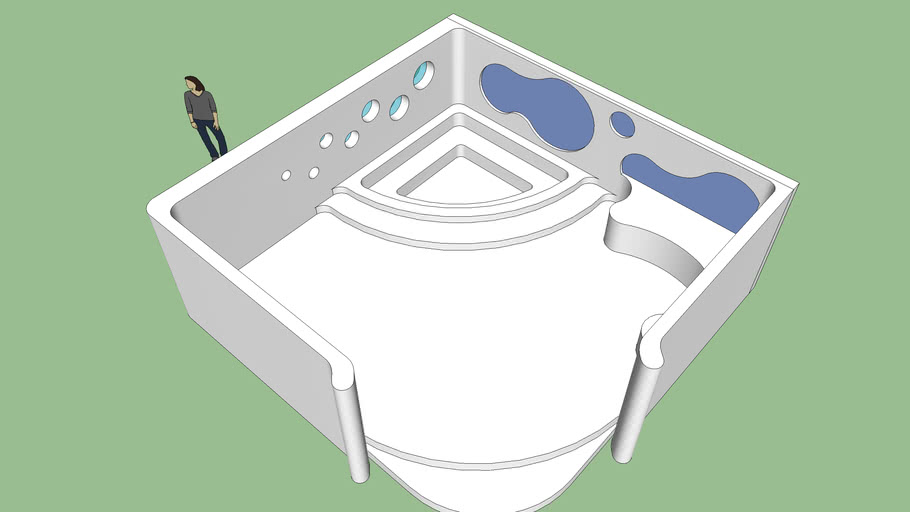 Cob house bathroom design | 3D Warehouse