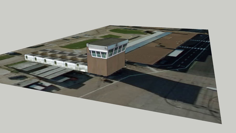 southend airport old control tower | 3D Warehouse