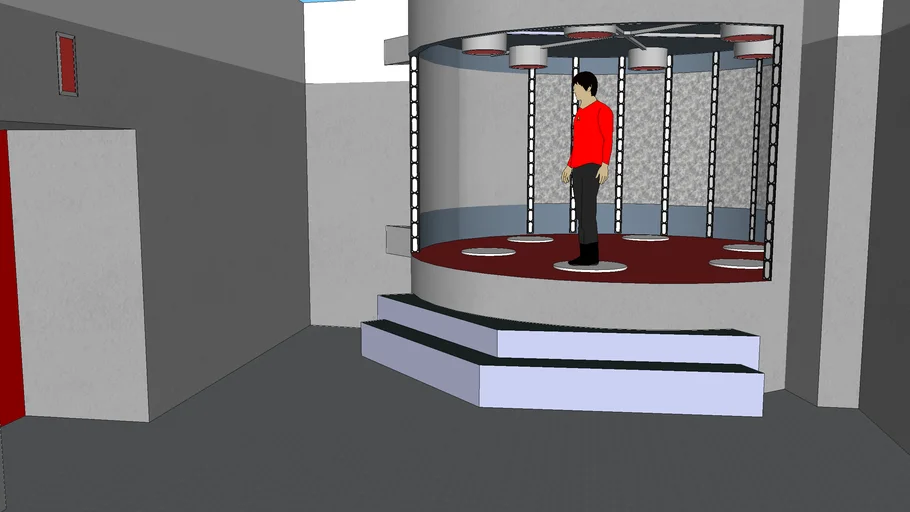 Transporter Room TOS | 3D Warehouse