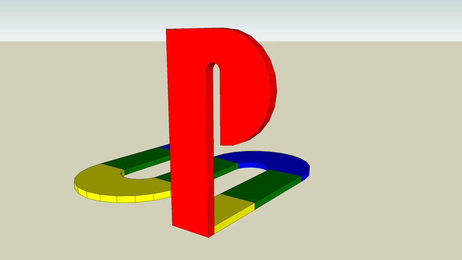 ps1 logo | 3D Warehouse