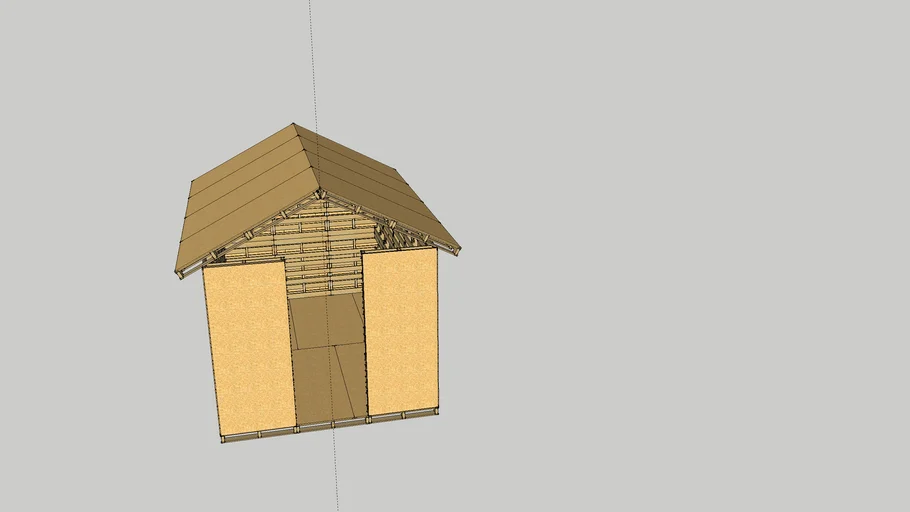 Basic Pallet Shed | 3D Warehouse
