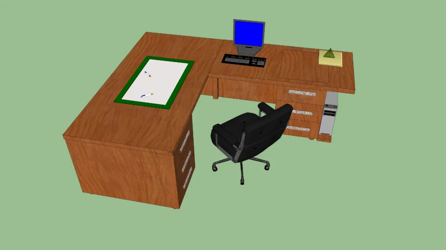 Computer Desk | 3D Warehouse