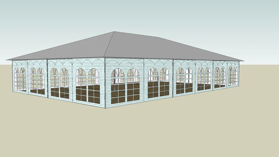 Chapiteau - évènement | 3D Warehouse