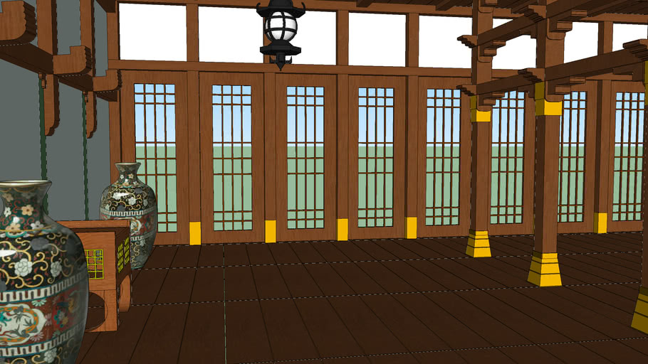 Fire Nation Ember Island Summer Home Interior (Avatar) | 3D Warehouse