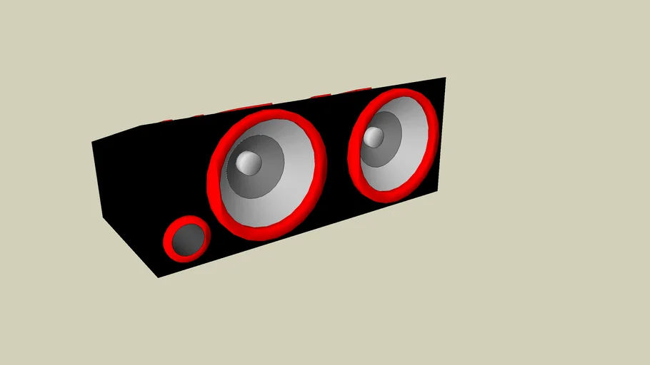 Speaker System | 3D Warehouse