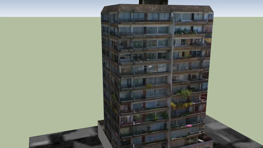 Edificio departamentos | 3D Warehouse