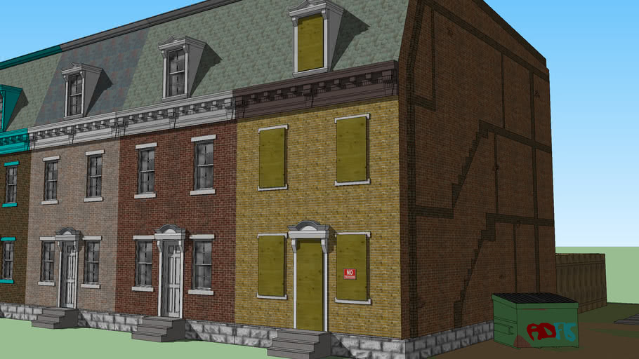 Rowhome | 3D Warehouse