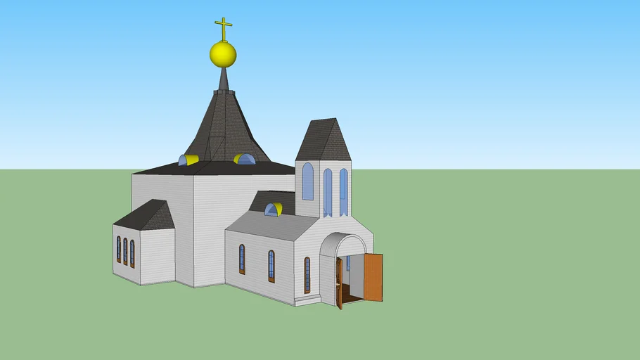 Arma 2 Church | 3D Warehouse