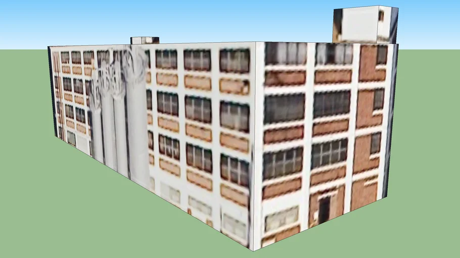 Edificio en Memphis, Tennessee, EEUU | 3D Warehouse