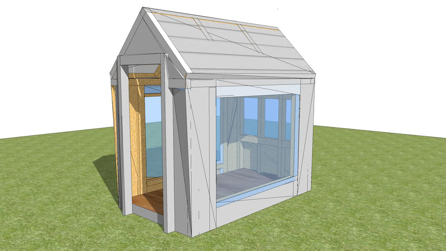 Micro Shed design | 3D Warehouse