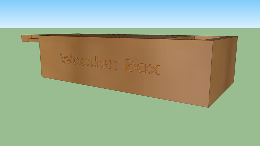 Wooden box | 3D Warehouse