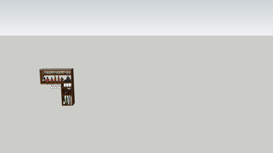 Bar Cabinet | 3D Warehouse