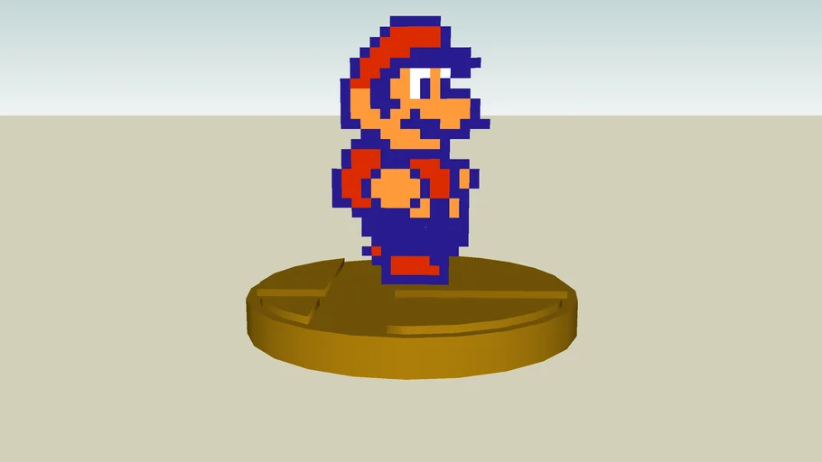 Mario(SMB2) | 3D Warehouse