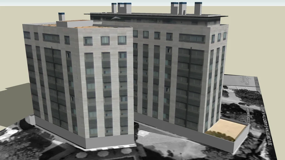 Edificio San Bernardo, Sevilla | 3D Warehouse