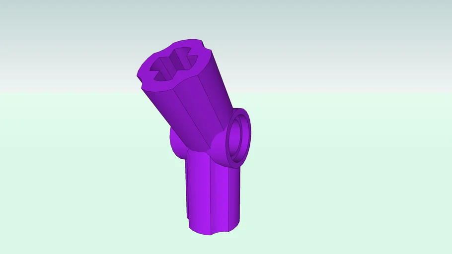 Lego Technic Axle Extender 135 Degree | 3D Warehouse