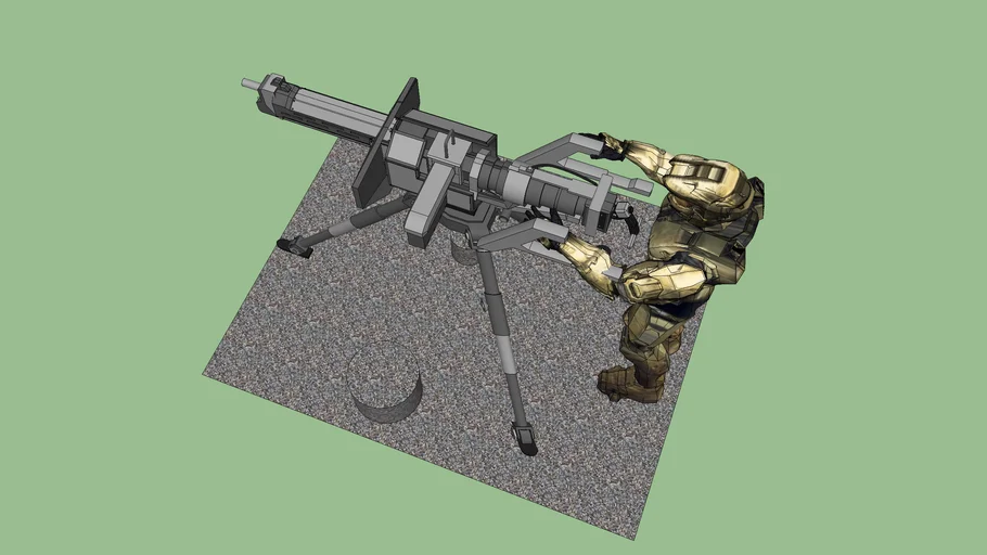 halo spartan gunner | 3D Warehouse
