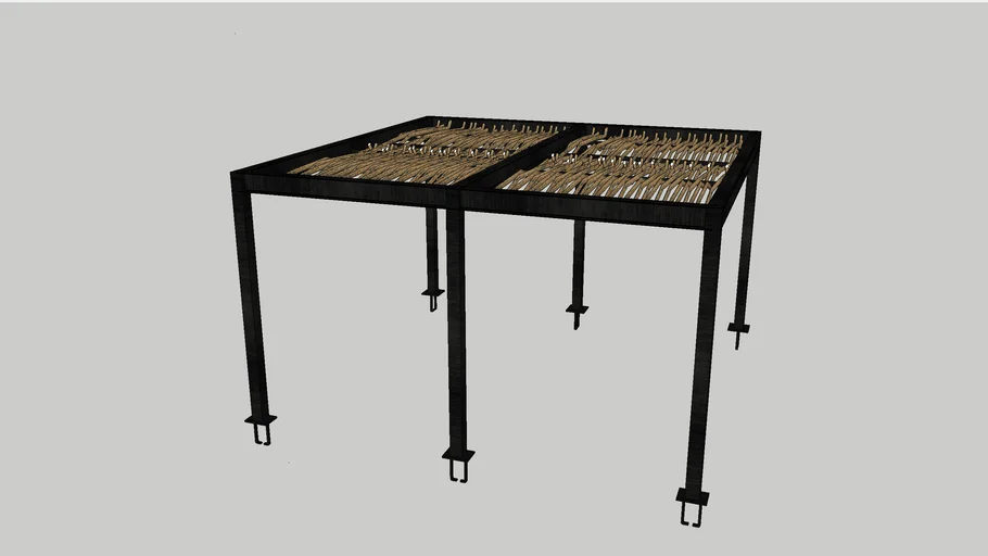 TECHO DE RAMAS | 3D Warehouse