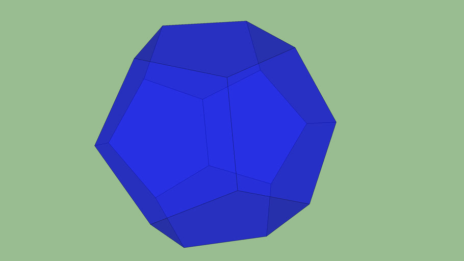 Dodecaedro | 3D Warehouse