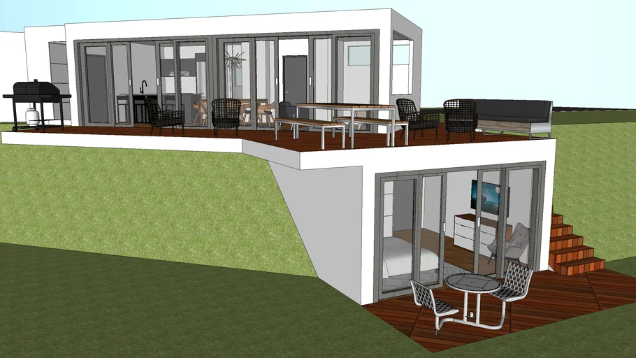 Hillside Home | 3D Warehouse