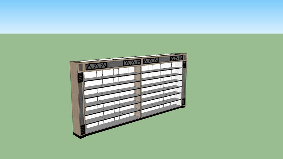 wall display unit | 3D Warehouse