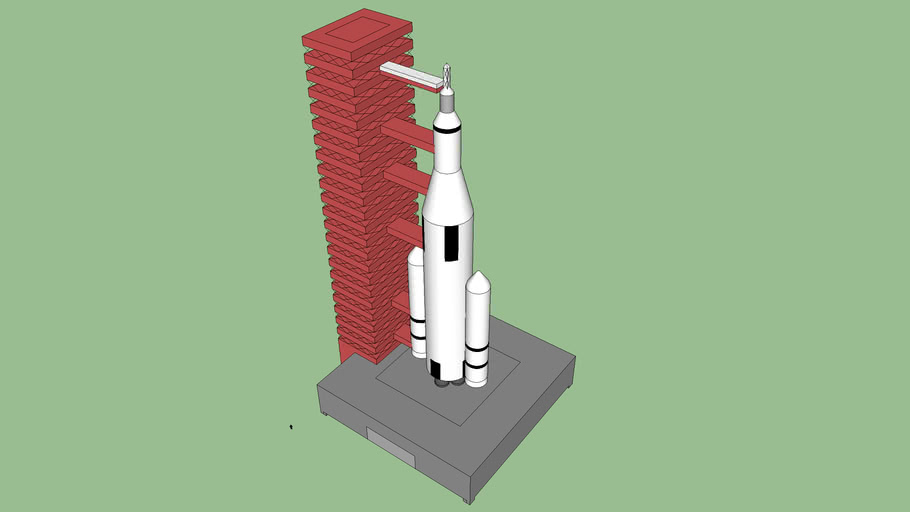 Space Launch System (SLS) Rocket | 3D Warehouse