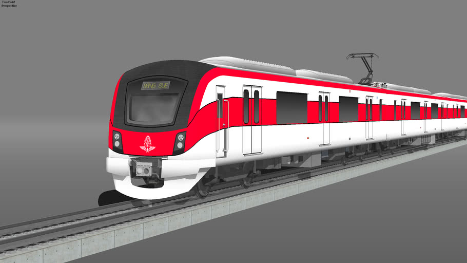 Hitachi SRT Dark Red Line | 3D Warehouse