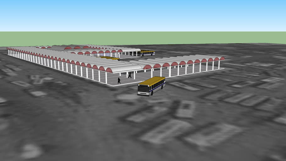 Mohakhali Bus Terminal | 3D Warehouse