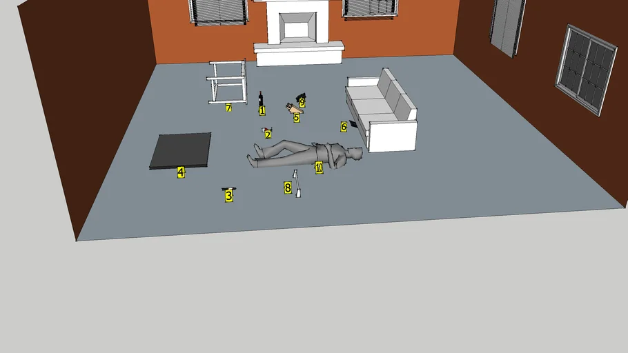 Crime Scene | 3D Warehouse