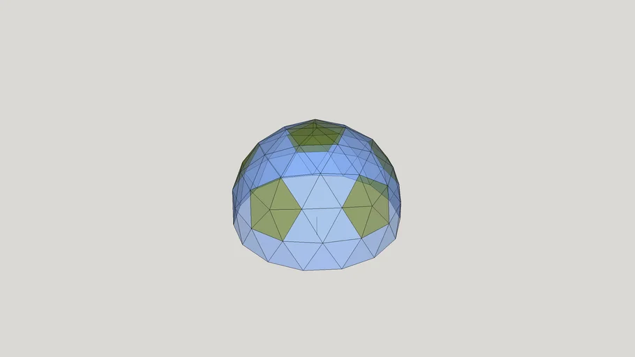 geodesic dome | 3D Warehouse