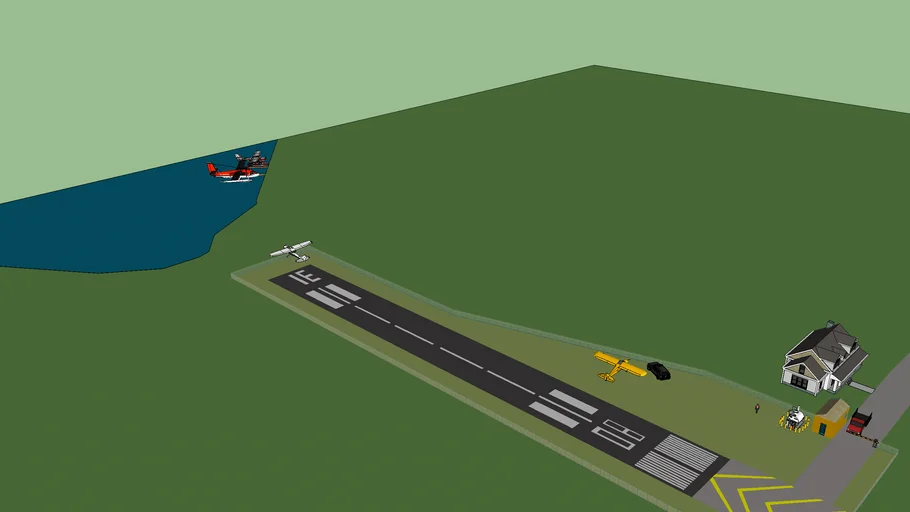 Small Airport | 3D Warehouse