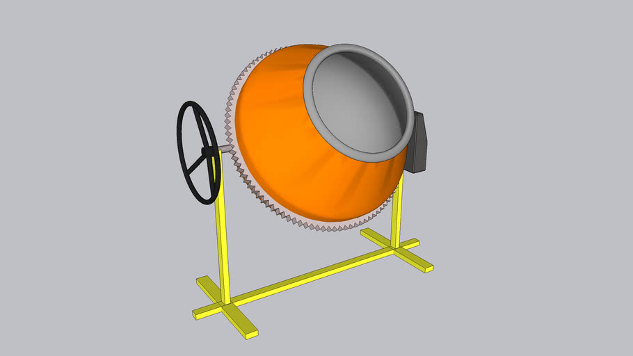 Mixer concrete | 3D Warehouse