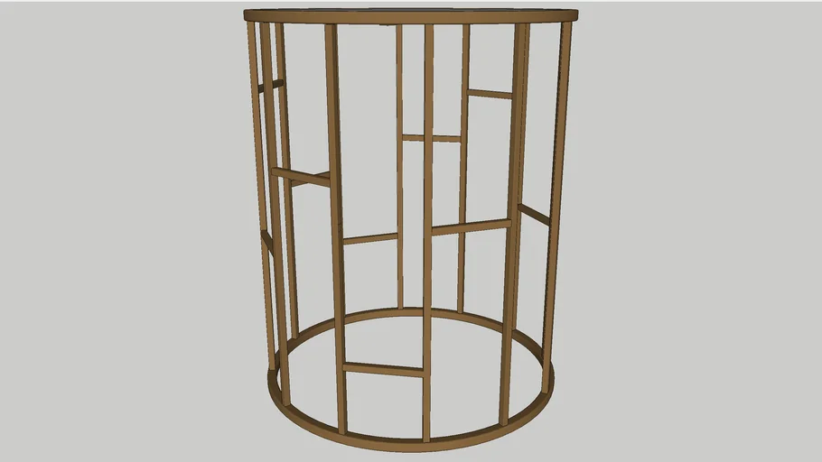 Round side table ViConcept | 3D Warehouse