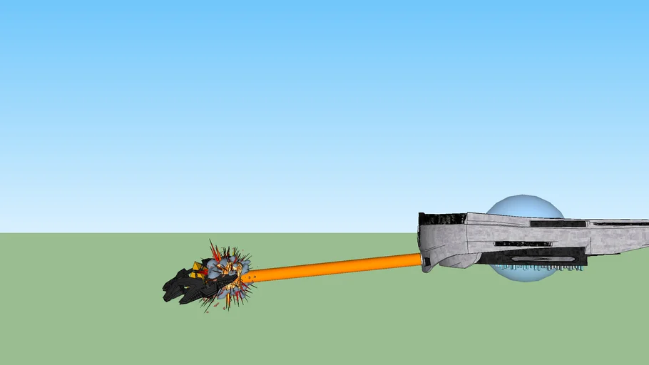 Orimothership destroyed a hatak | 3D Warehouse