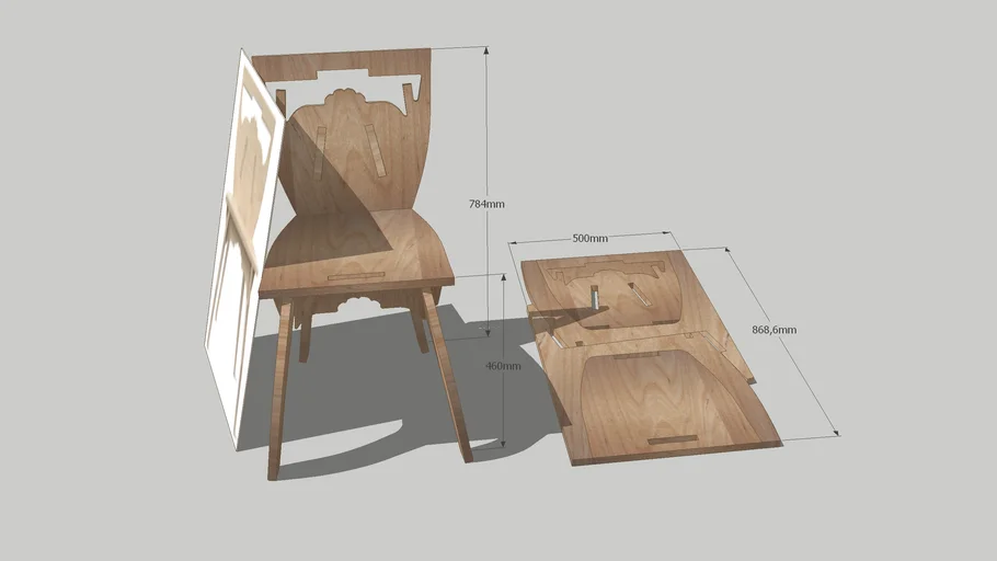 Assembly chair | 3D Warehouse