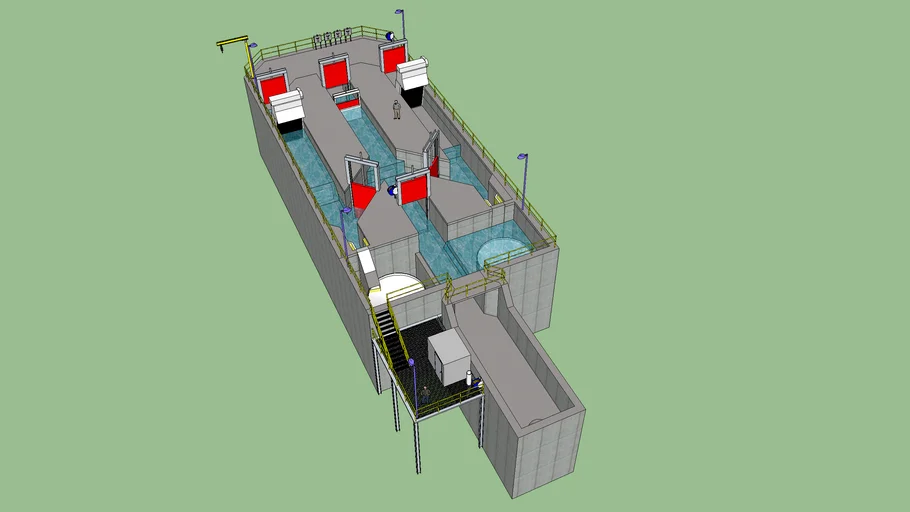 New Headworks at Aiken County Public Service Authority | 3D Warehouse