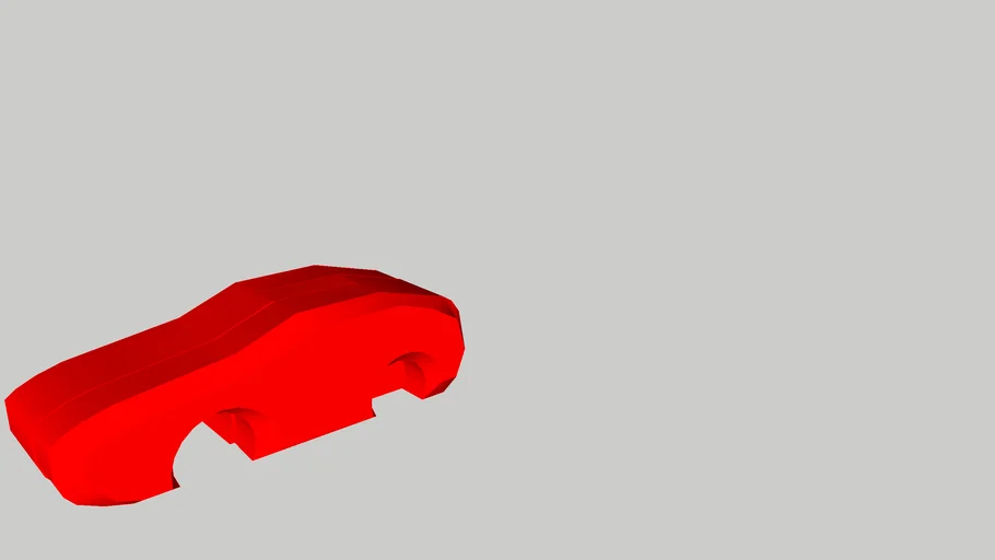 Red Car Shell | 3D Warehouse