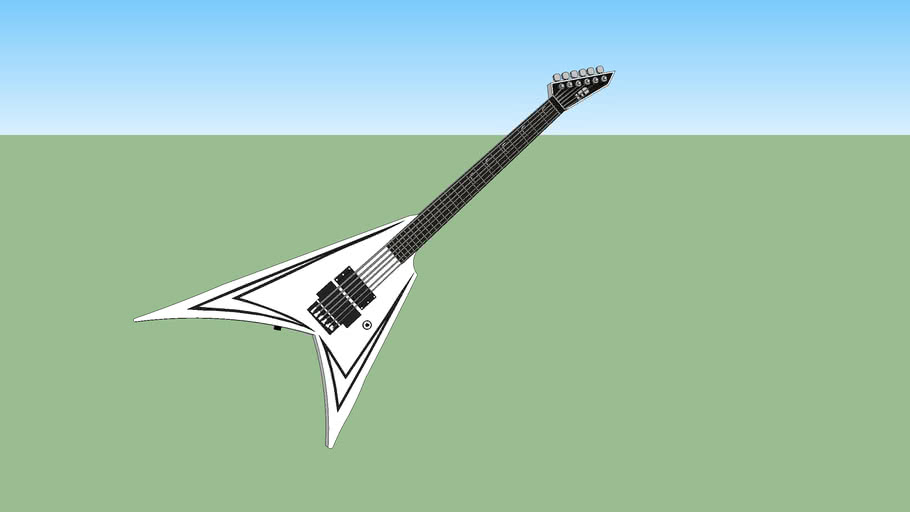 ESP Alexi Laiho Signature Series Scythe | 3D Warehouse