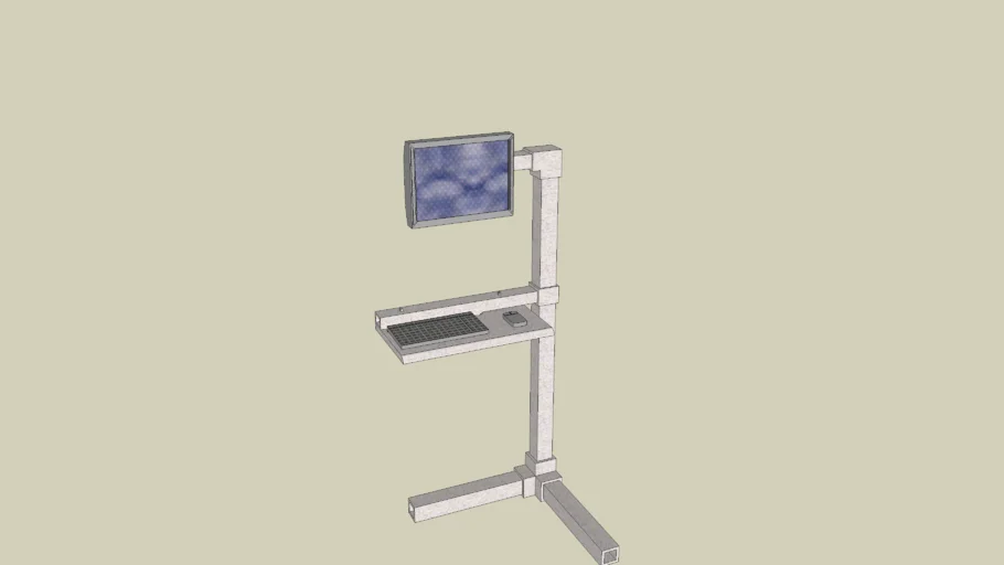 Portable Computer Desk | 3D Warehouse
